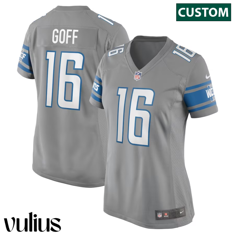 Custom Lions Jersey - Vulius - NFL store jerseys